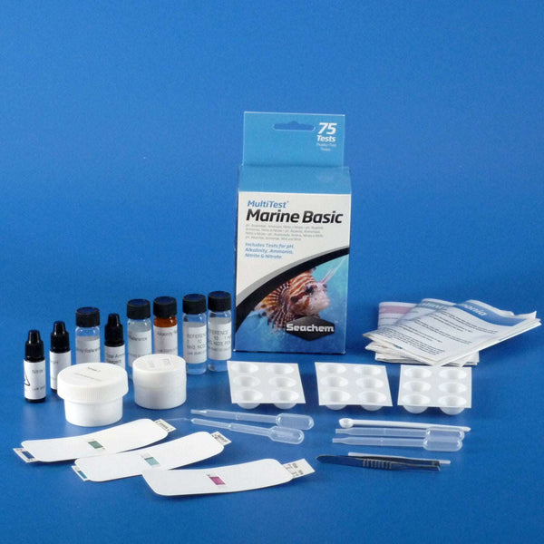 Seachem MultiTest: Marine Basic - Aquatic Creations Melbourne