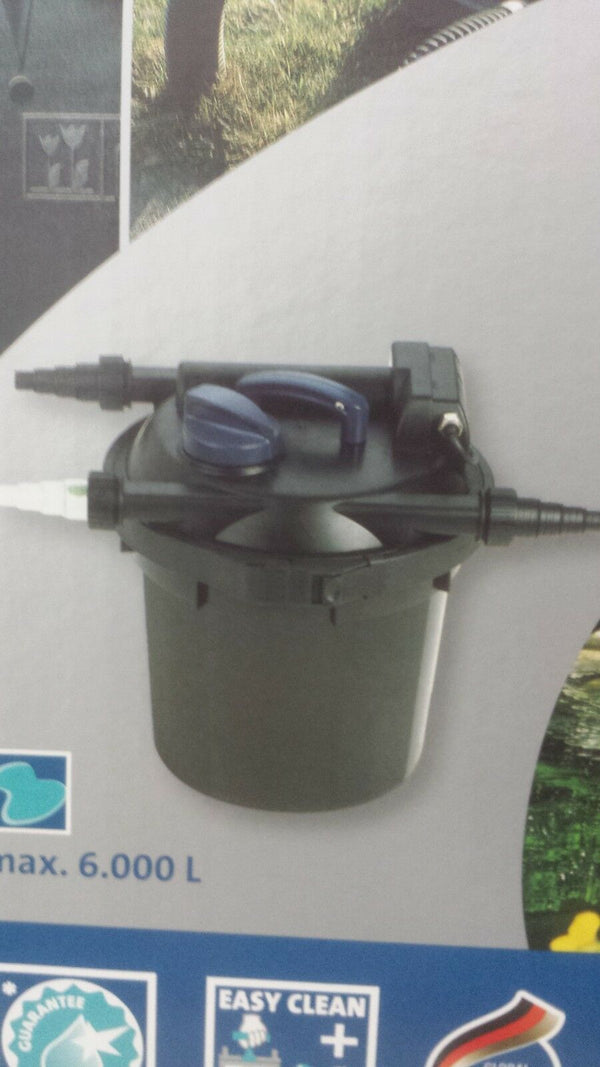 Oase Filtoclear 6000 pressure filter with integrated UVC for clear wat ...